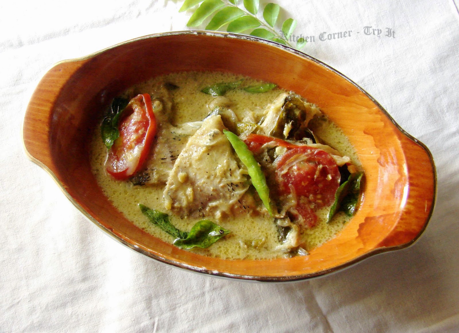 Karimeen Molly-Pearl Spot Fish Coconut Milk Stew