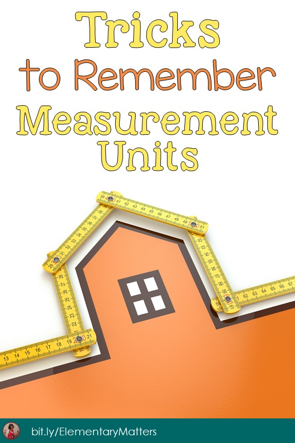 Elementary Matters: Tricks to Remember Measurement Units