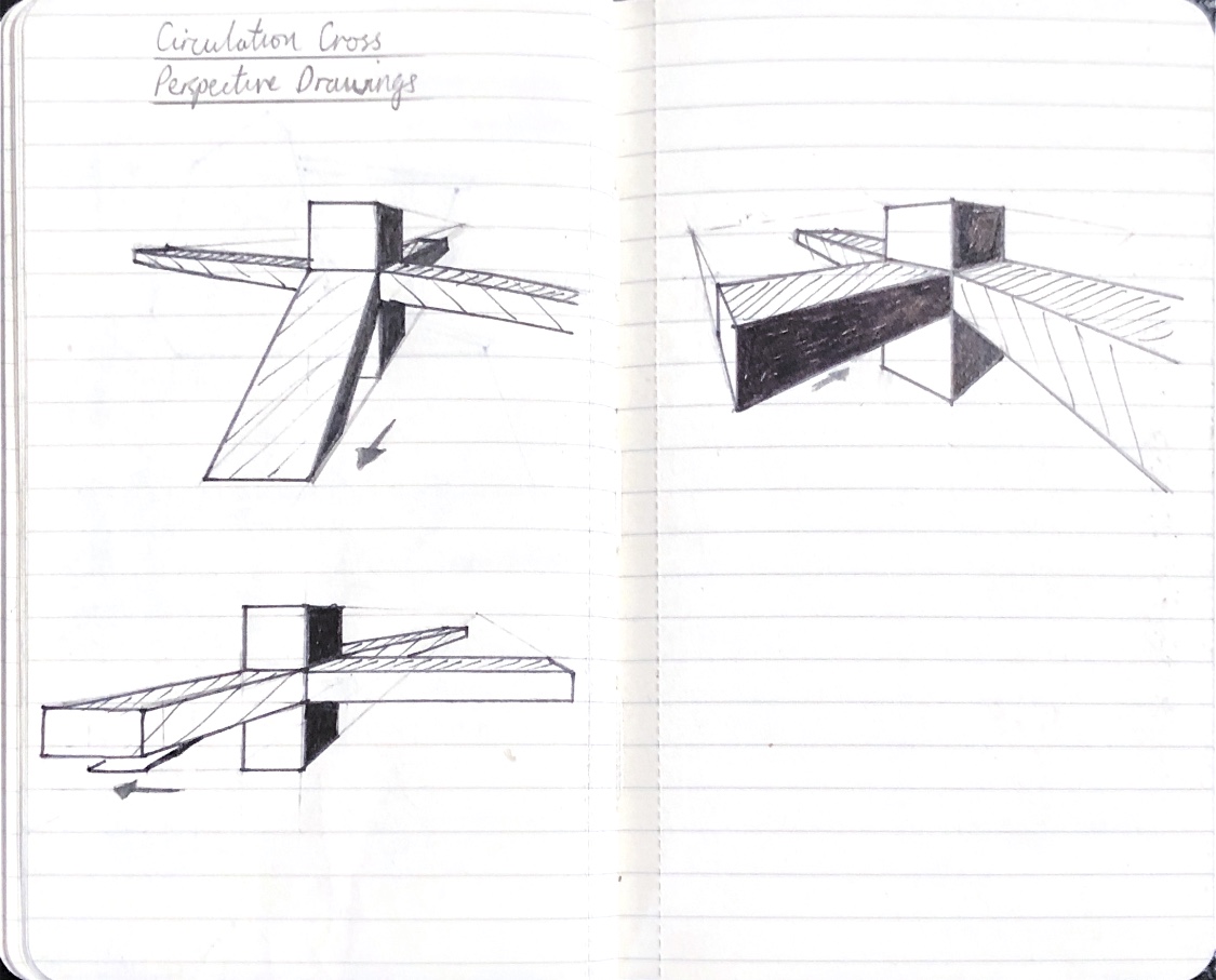 Herbert Lai ARCH1101: Circulation Cross + Massing Elements