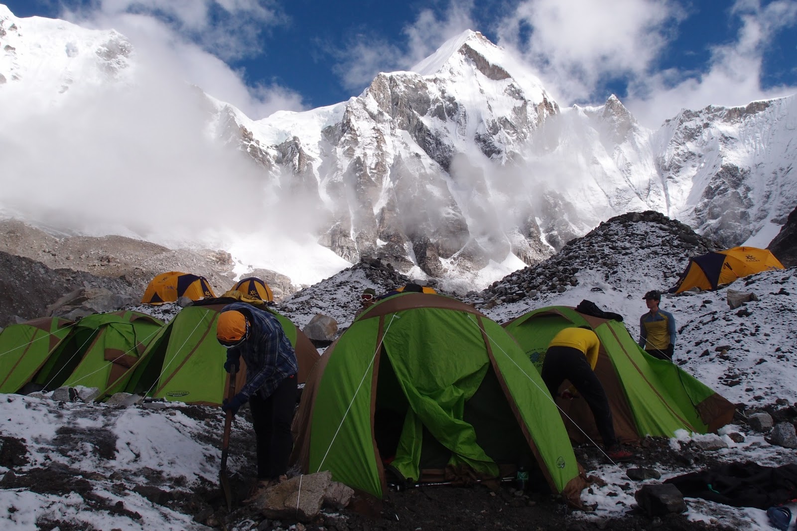 Anthropologist in Himalaya: Preparing Climbing at the Base Camp