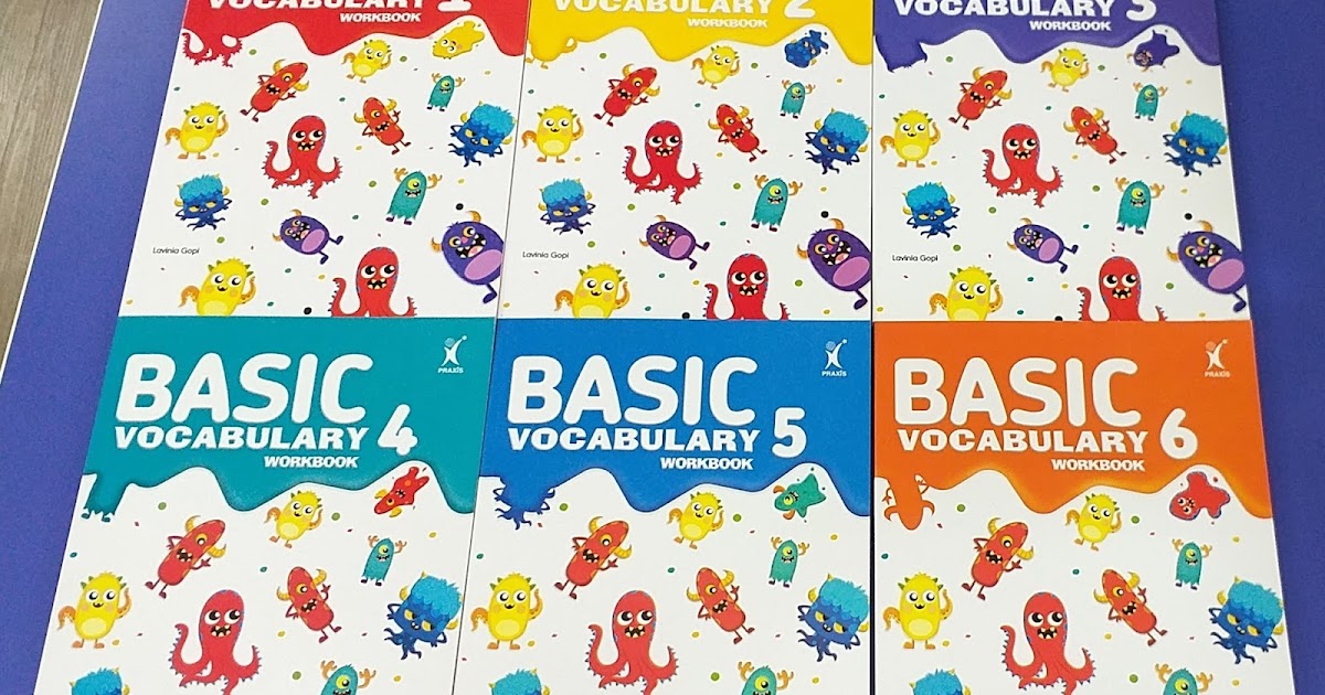 Kid Books Blog: 569.Basic Vocabulary Workbook 1-6