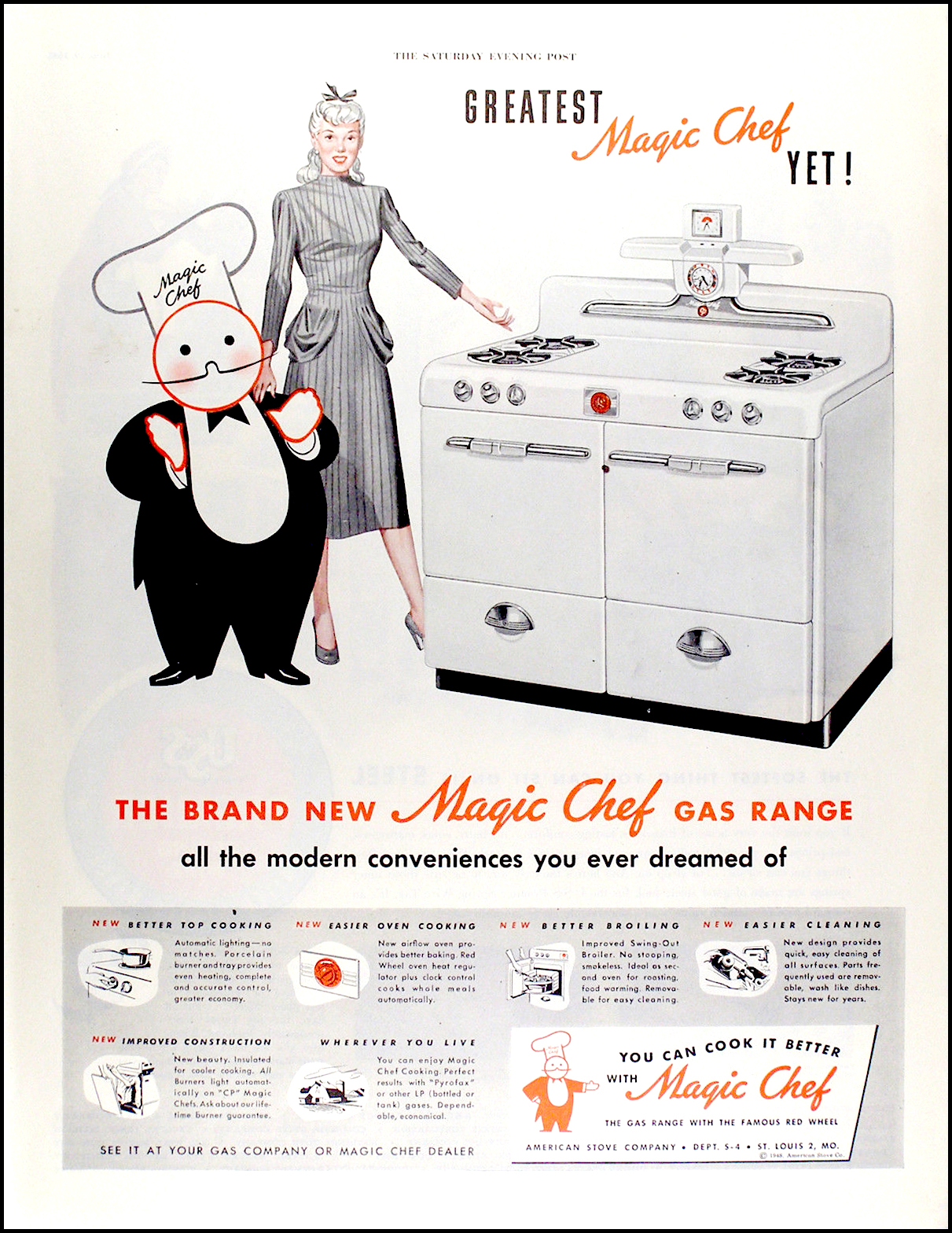 Brady's Bunch of Lorain County Nostalgia: Magic Chef Ad Gallery
