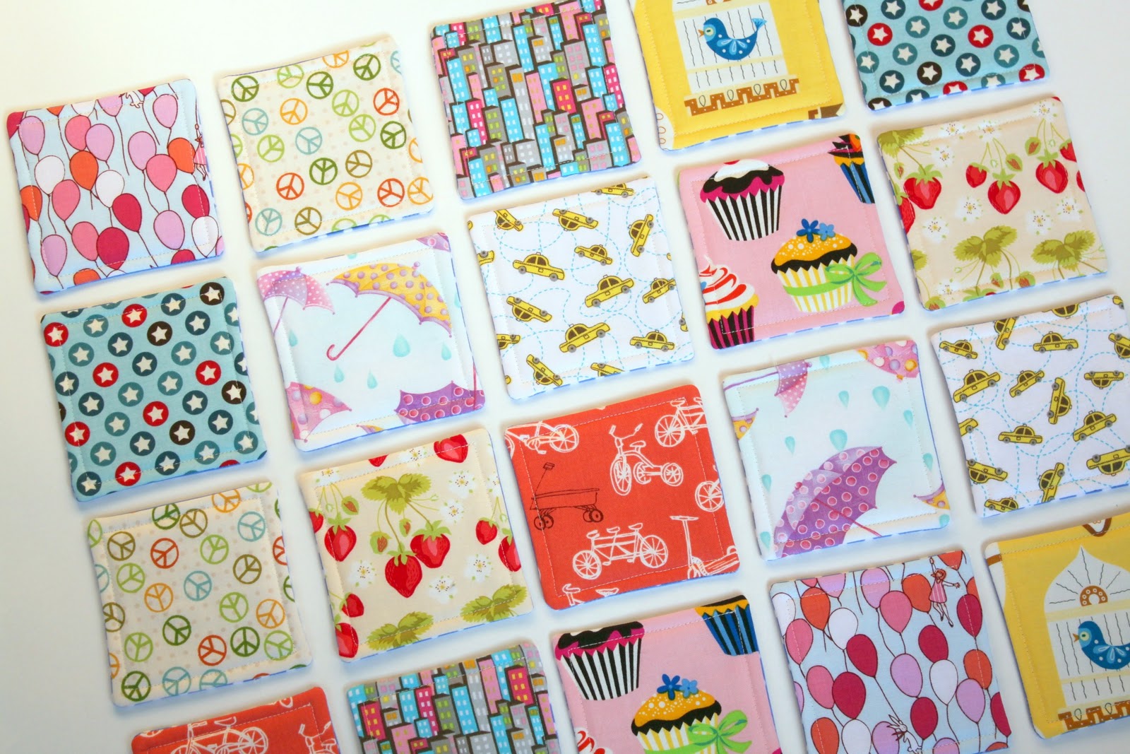 "I Spy" Fabric Matching Game ~ Tutorial - The Cottage Mama