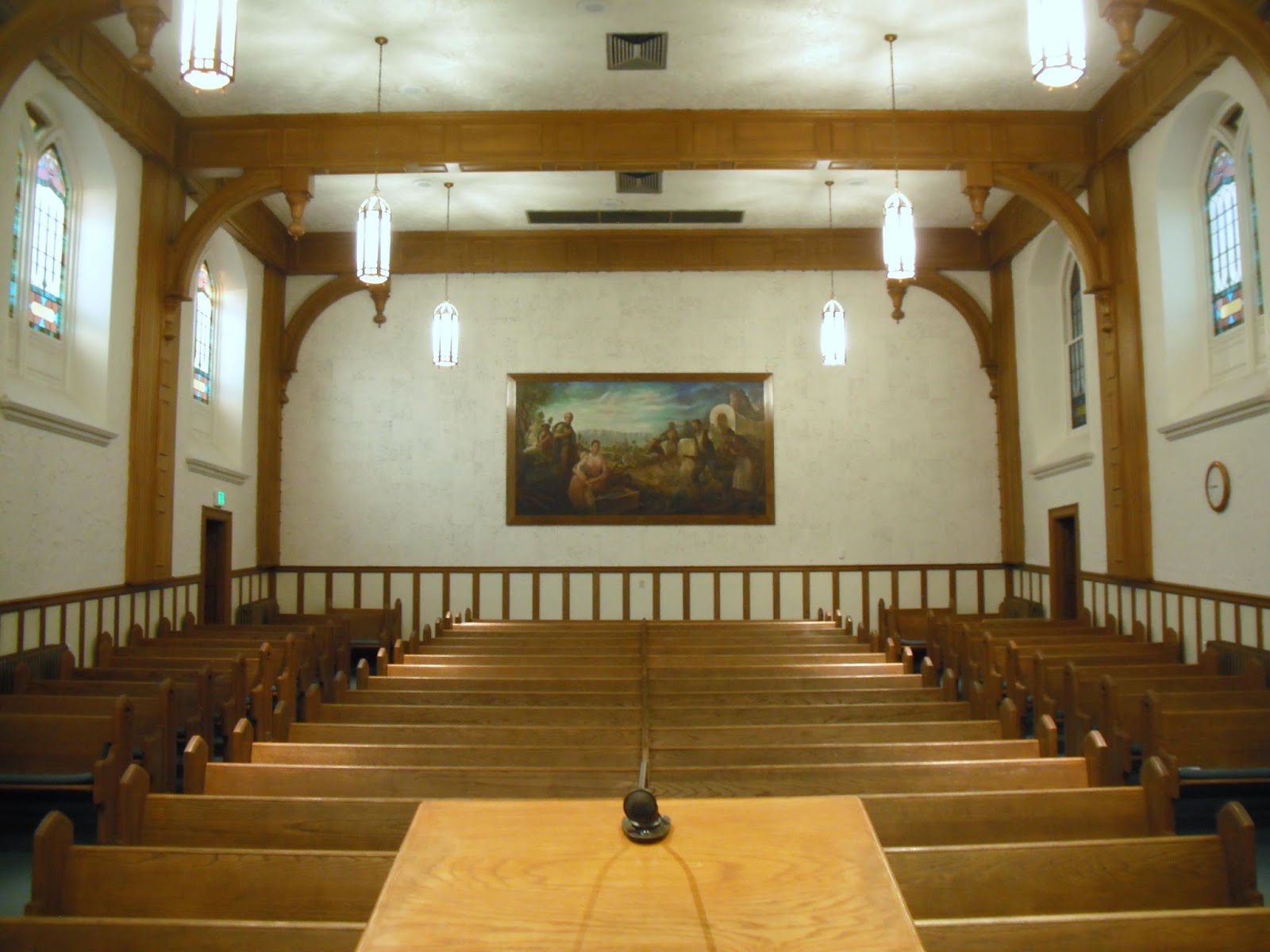 Historic LDS Architecture: Logan Fourth Ward: Chapel Interior