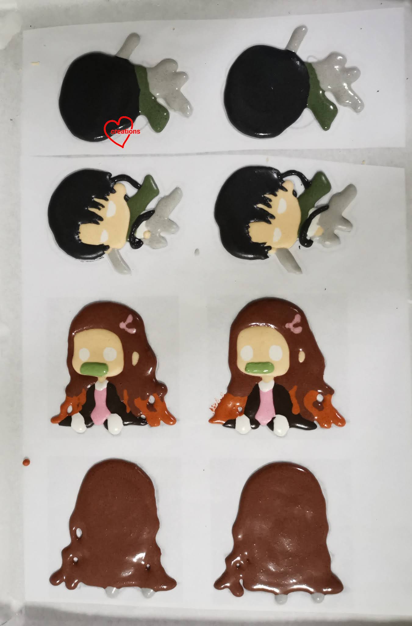 Loving Creations for You: Anime Character Macarons (Edible marker ...