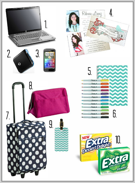 Packing for SNAP! Conference - The Crafted Sparrow