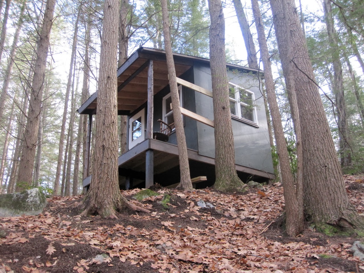 Relaxshacks.com: A Backwoods Tiny Cabin- that ran into trouble.....