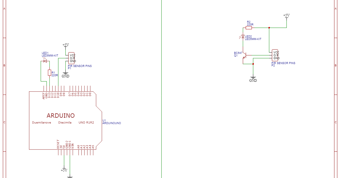 Pir Sensor With And Without Arduino