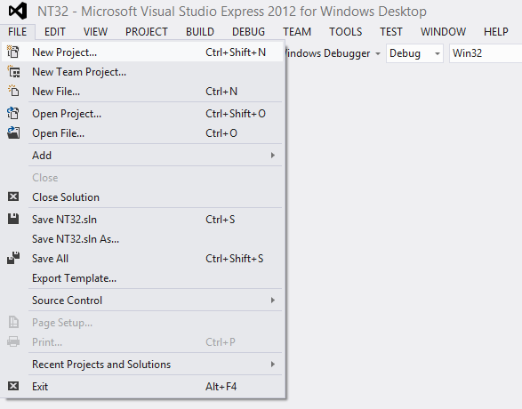 UEFI: HOW-TO: Set Up the EDK2's Windows-Hosted UEFI Environment With Visual Studio 2012