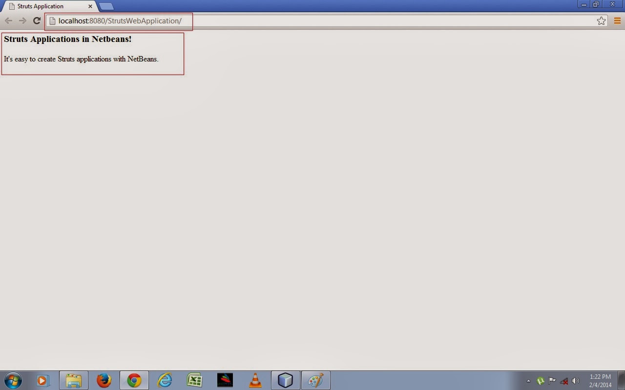 How To Create Java Struts Web Application Project Using Struts Framework And Java Ee 7 In Netbeans