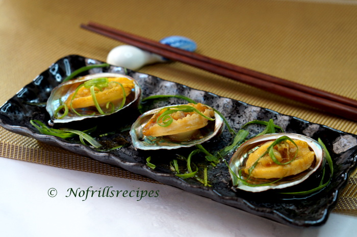 Steamed Mini Abalone ~ 蒸小鲍鱼