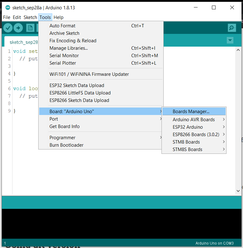การติดตั้ง ESP8266 Arduino core - Bulan Tech