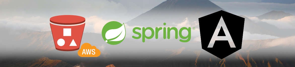 Upload files to AWS S3 using Java, Spring Boot, and Angular