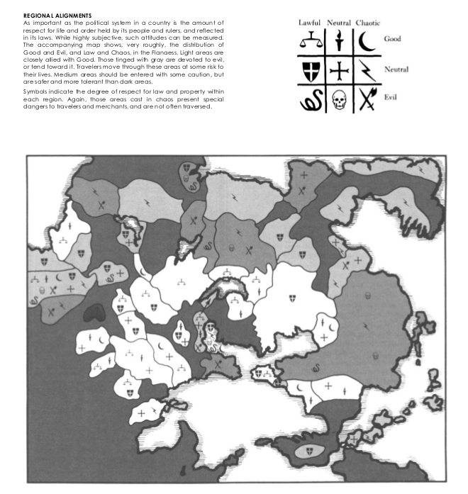 Mage of the Striped Tower: Regional Alignments in Greyhawk