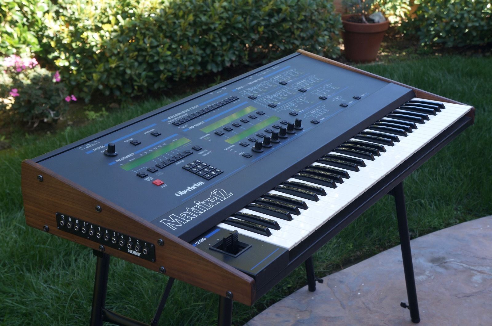 MATRIXSYNTH Vintage Oberheim Matrix 12 Analog Synthesizer SN M51916 matrixsynth-vintage-oberheim-matrix-12-analog-synthesizer-sn-m51916