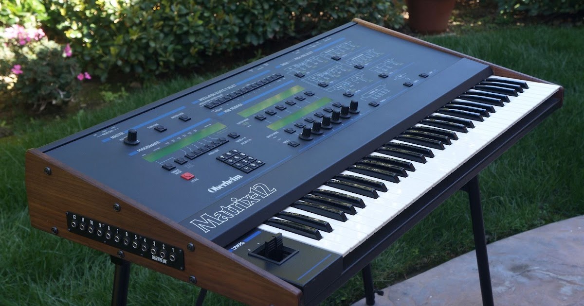 MATRIXSYNTH: Vintage Oberheim Matrix-12 Analog Synthesizer SN M51916