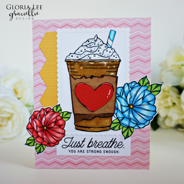 Gloria's craft room: Stay Strong