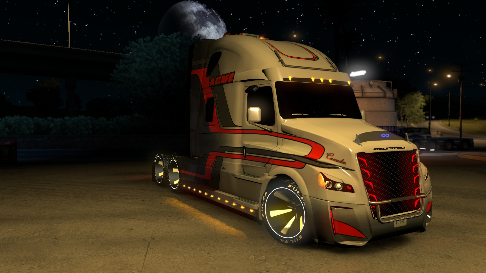 A.T.S. Latino Mods.: Freightliner Inspiration ATS 1.38