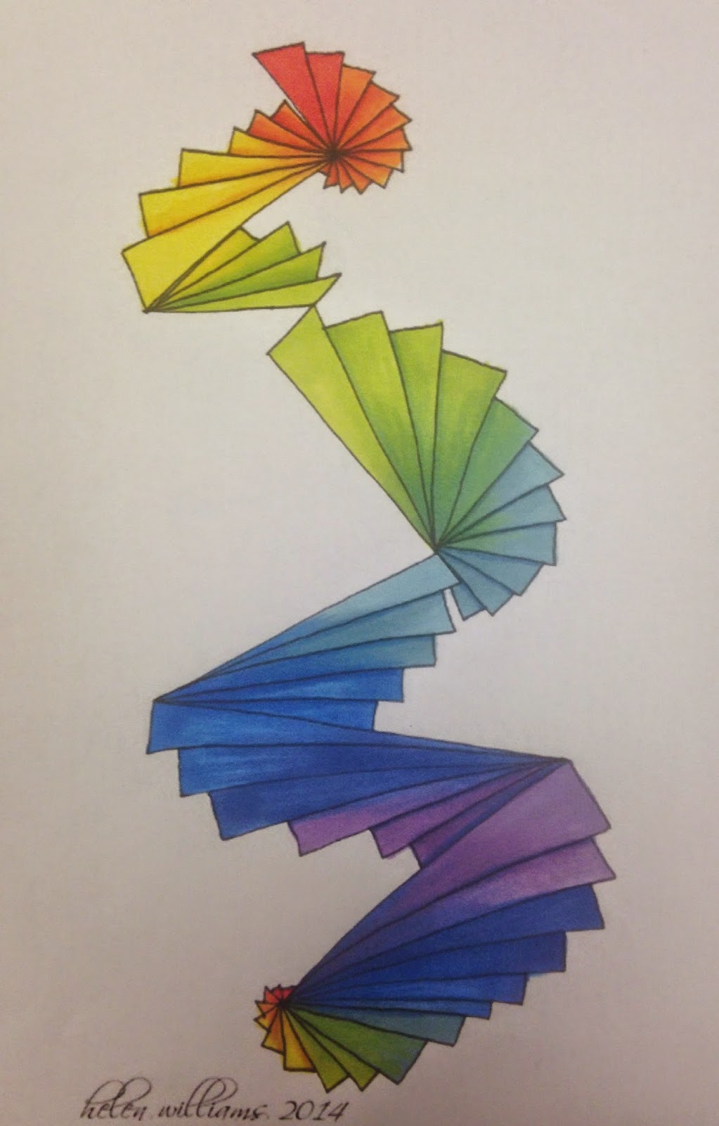 Art Room Blog: 5th Grade Color Wheel.....