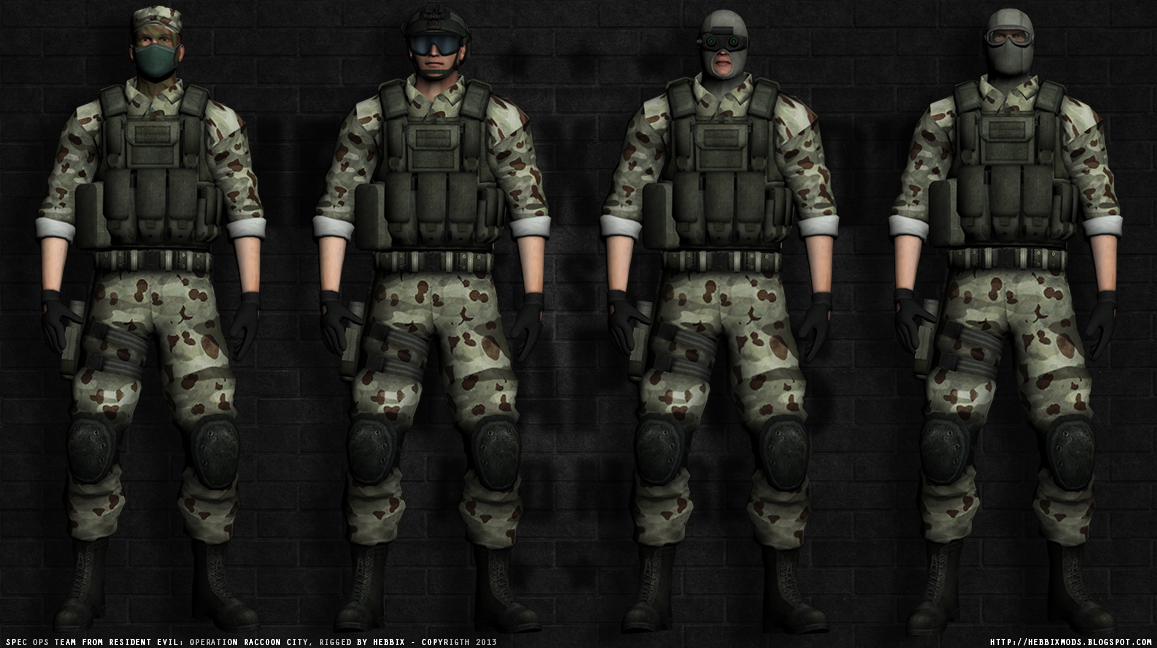 Hebbix Mods: [REL] Spec ops team RE:ORC