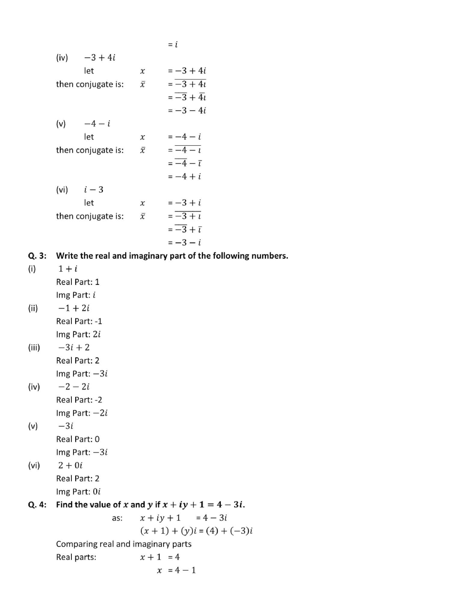 9th Class Math Notes Exercises 2.5 - Drinvo old