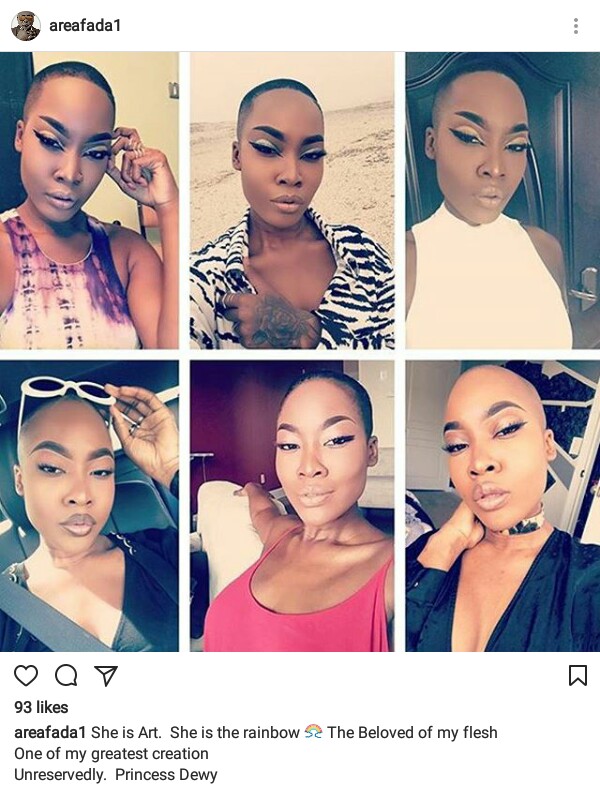 "One of my greatest creation" - Charly Boy praises daughter Dewy Oputa...