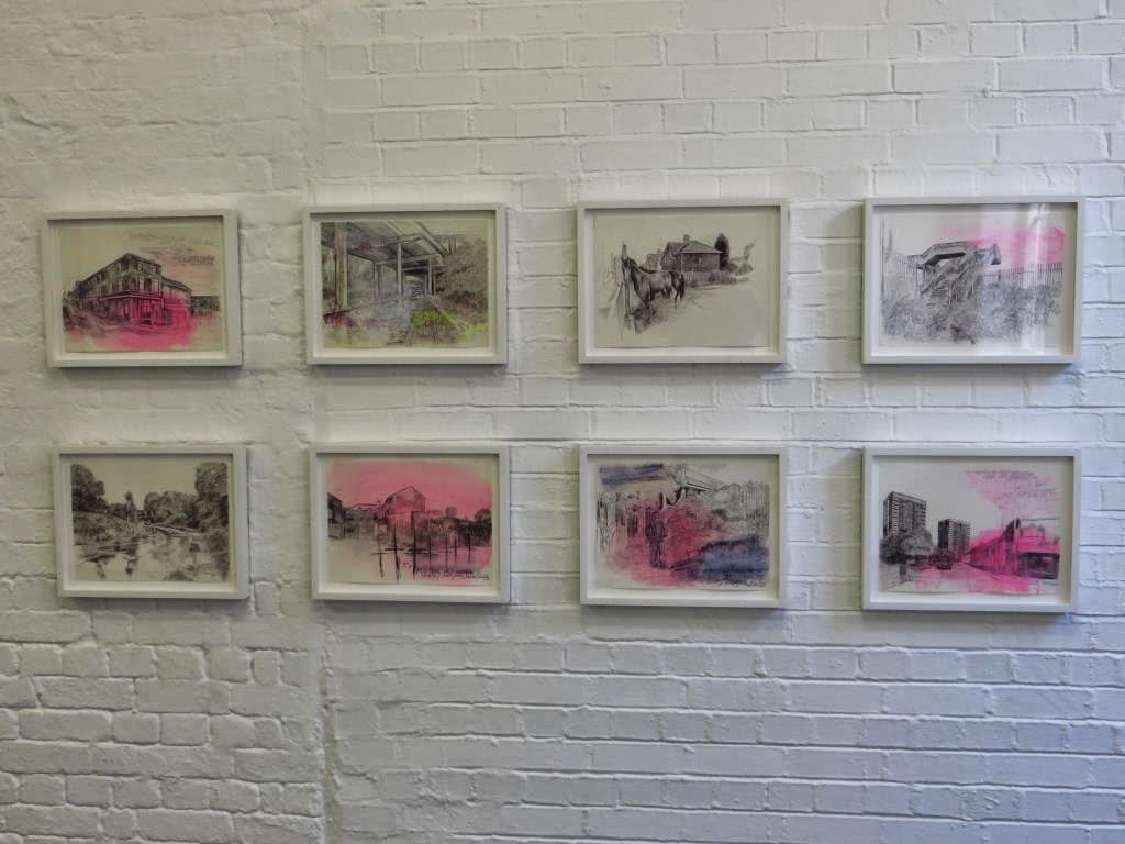 steve_brown_art: Edward Chell - 'Soft Estate' at Spacex - Final week