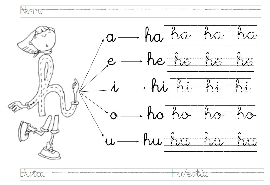 Diviértete con nosotros: La h mudita.