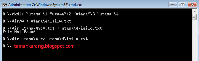 Belajar Command prompt dan Batch File (.bat)