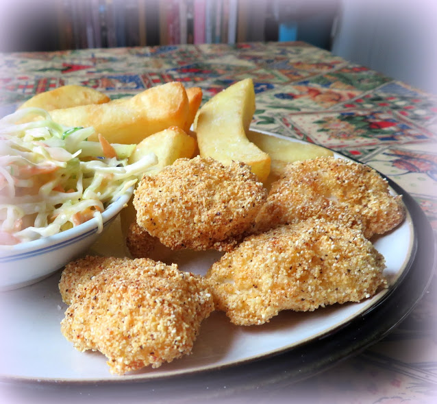 Cornmeal Crusted Cod Cheeks | The English Kitchen