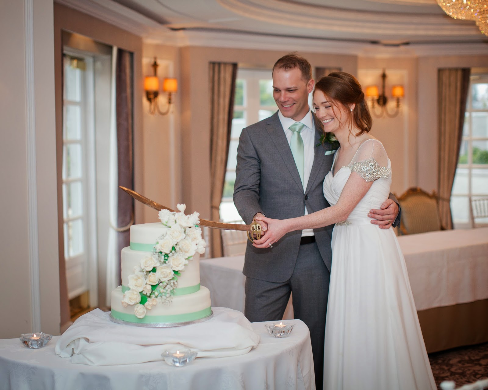 A Country Castle Affair - Brian and Ruth's Beautiful Bellingham Castle ...