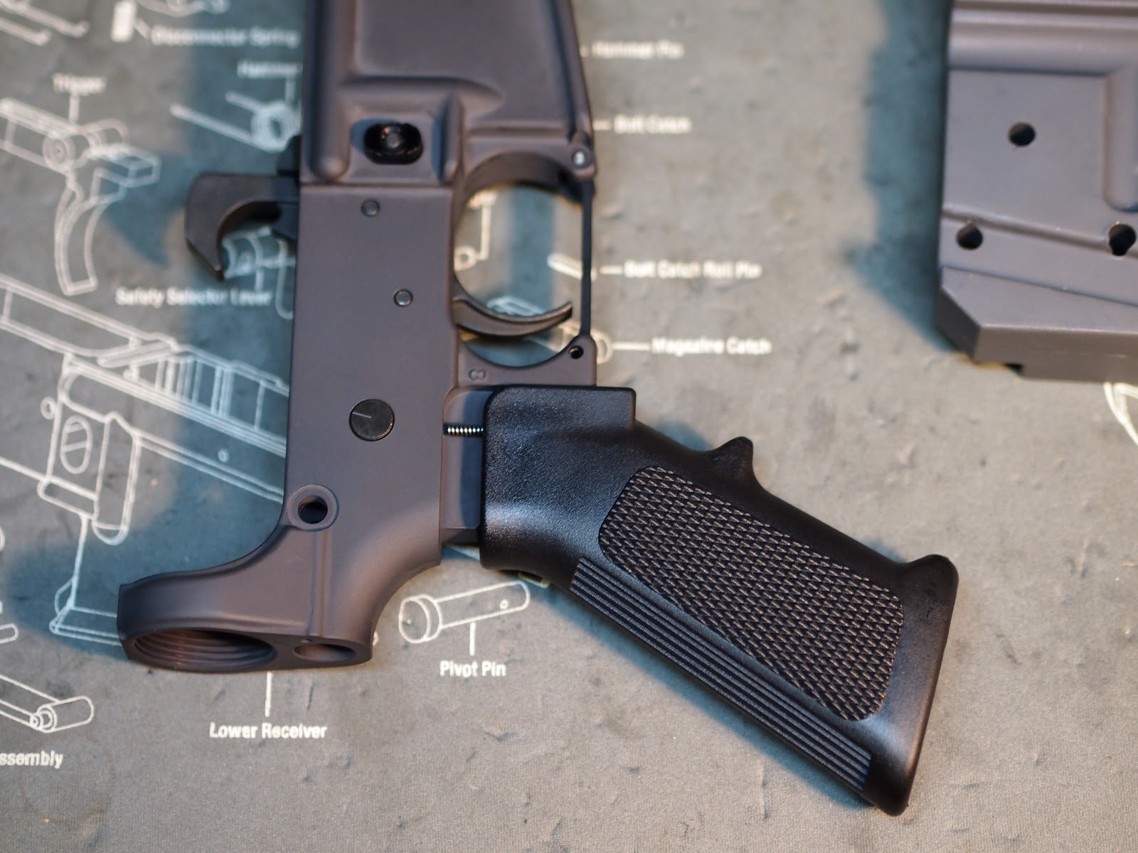 Mister Donut's Firearms Blog: C7 fixed carry handle build