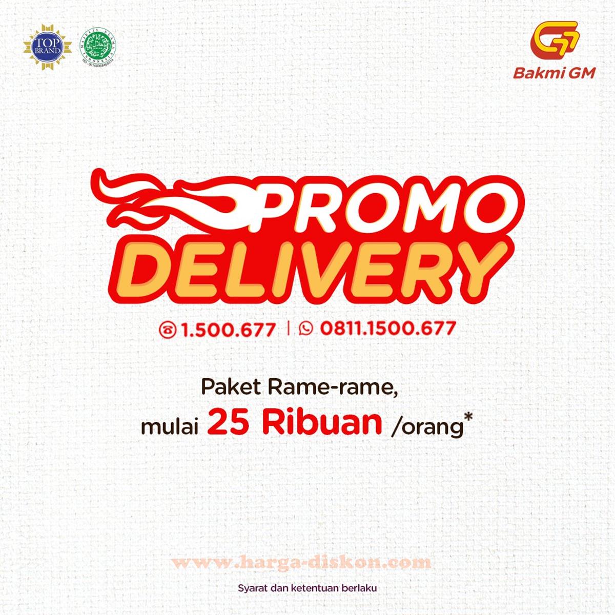 Promo BAKMI GM Terbaru Promo Delivery