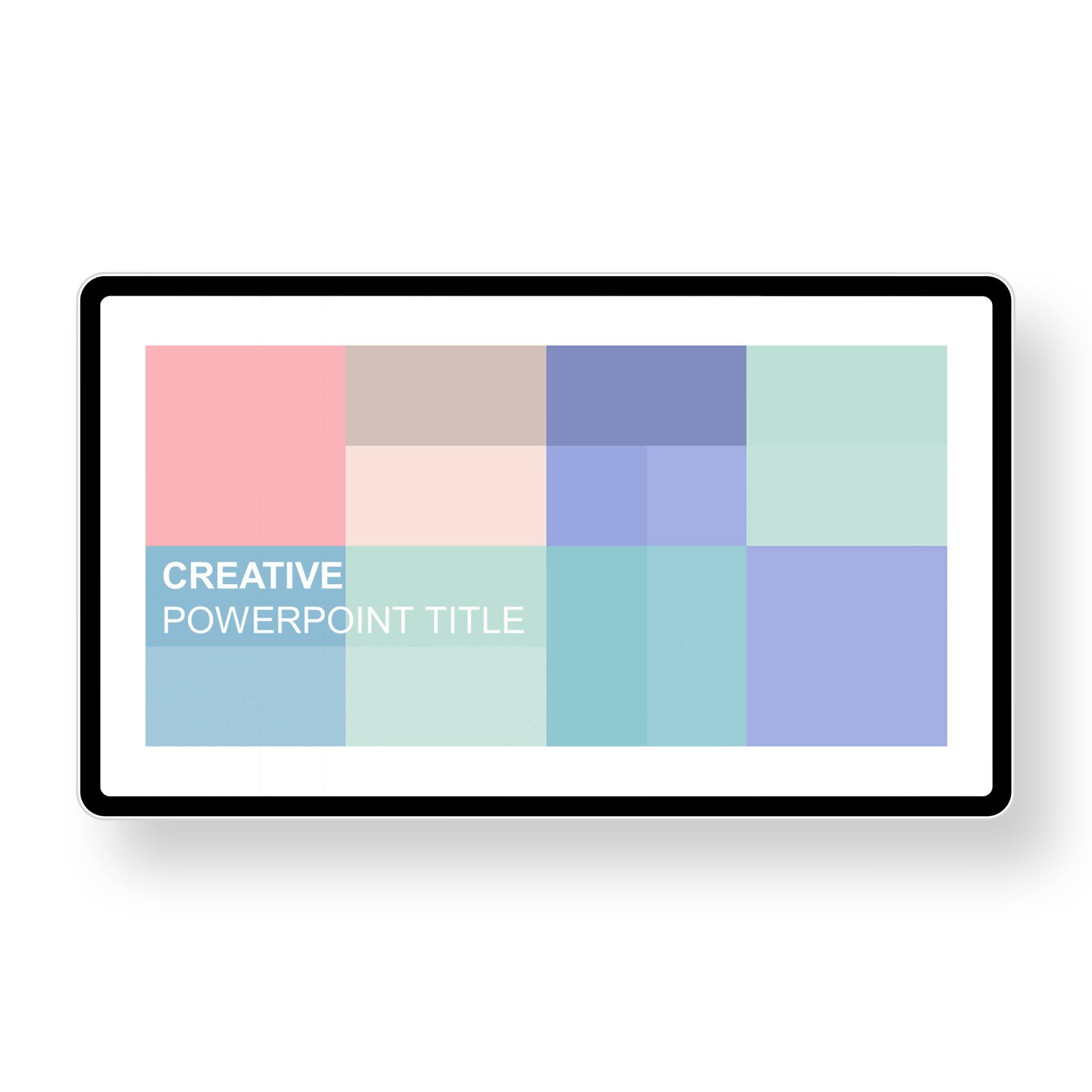 Grid Mosaic PowerPoint Templates - PowerPoint Free