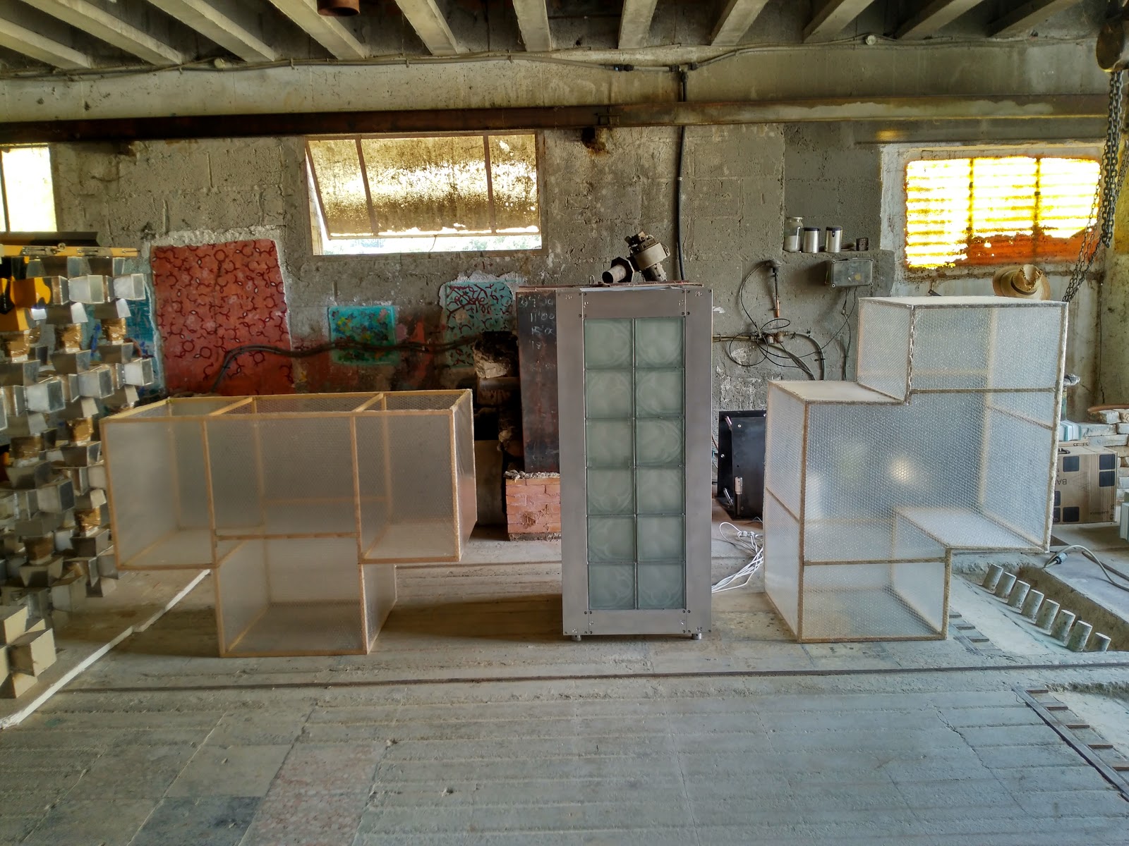 Escultura Lluis Castellana: Escultura; Pou de Gel 4 "Ja tenim una de ...