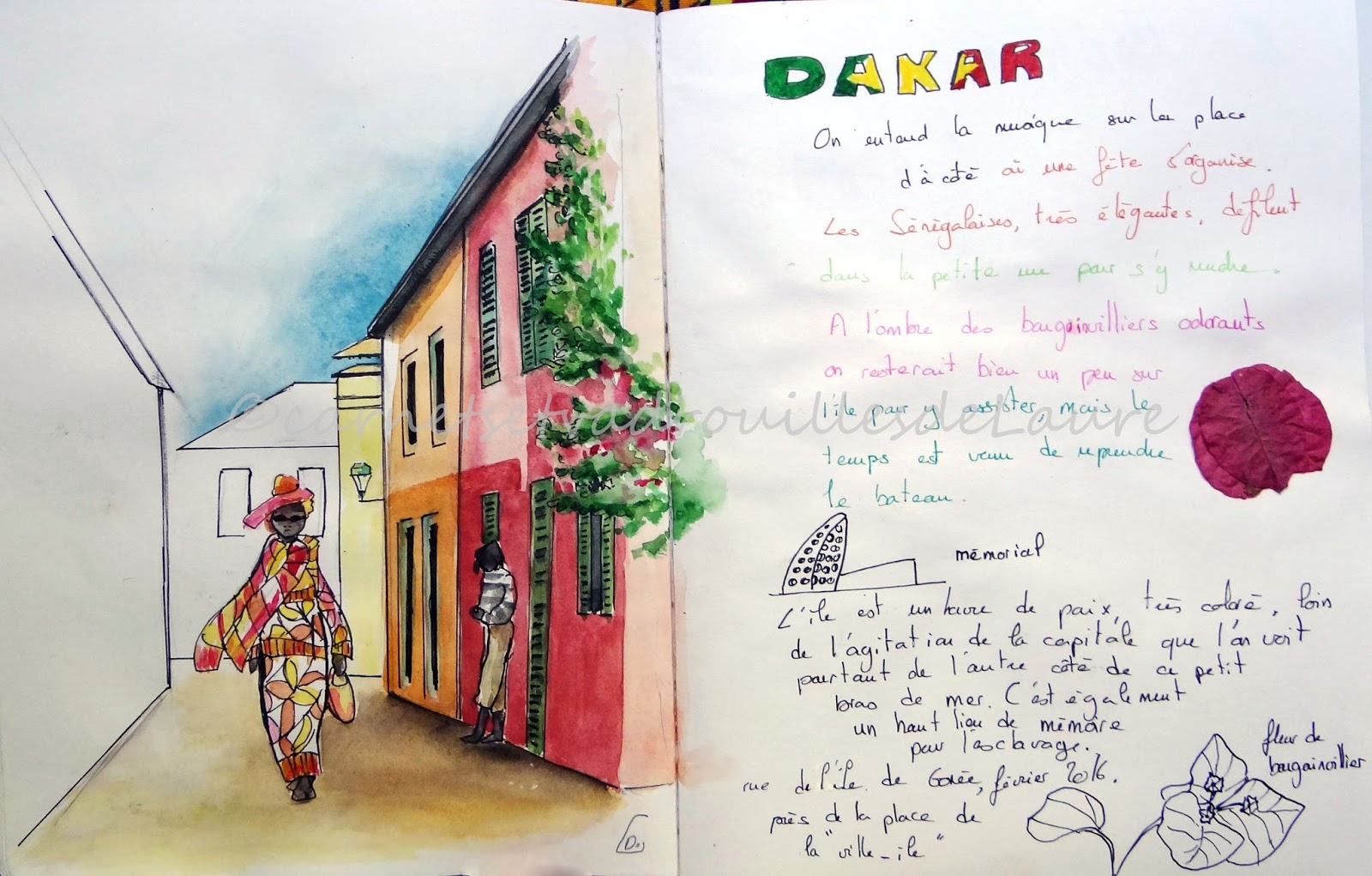 Carnets et vadrouilles de Laure