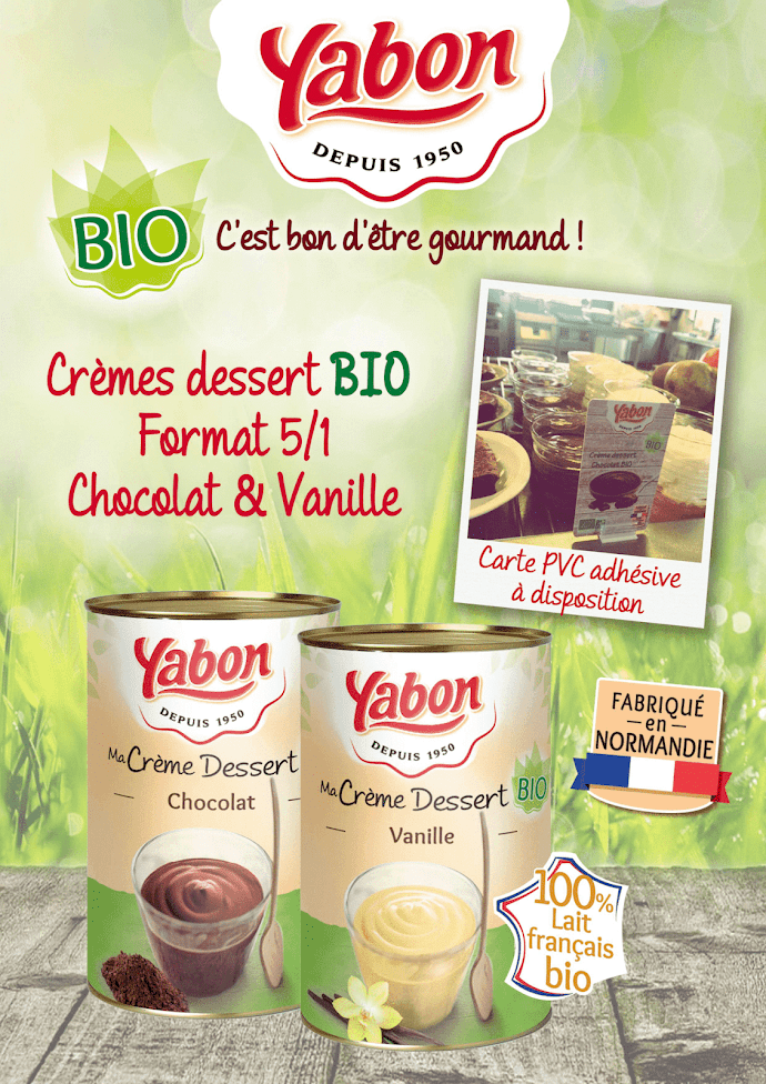 Yabon - Bio C'est bon d'être gourmand