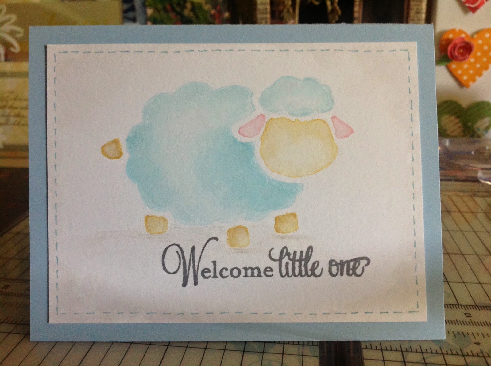 StampinMagic: Watercolor Baby Cards...