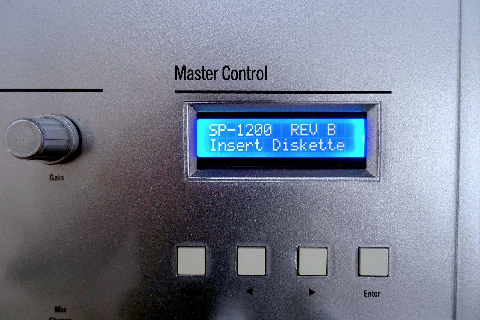 MATRIXSYNTH: Custom Silver Metallic Emu SP1200 Vintage Drum Machine w ...