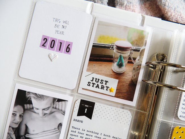 Project Life 2016 - January | amy makes things