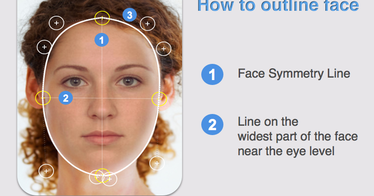 VisTech.Projects: How to outline your face in Face Shape Meter
