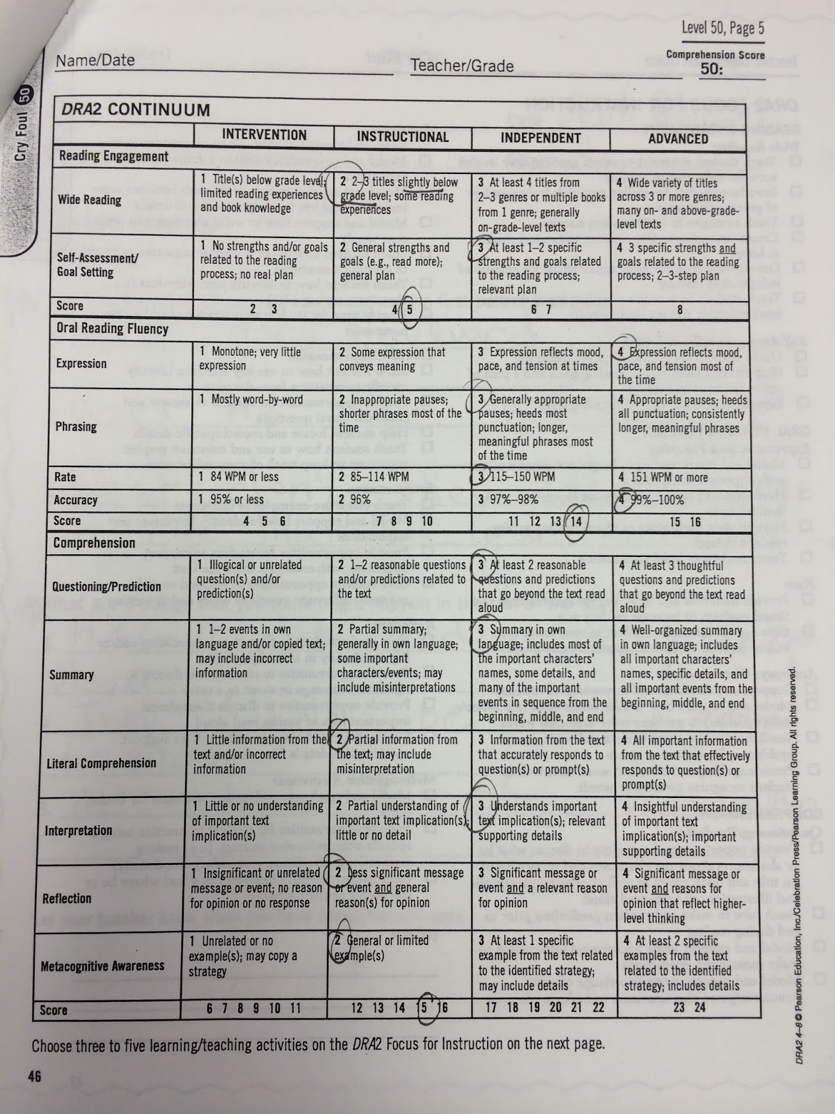 The B.E.S.T. Literacy Connection: I'm So Glad You Asked! DRA Questions ...