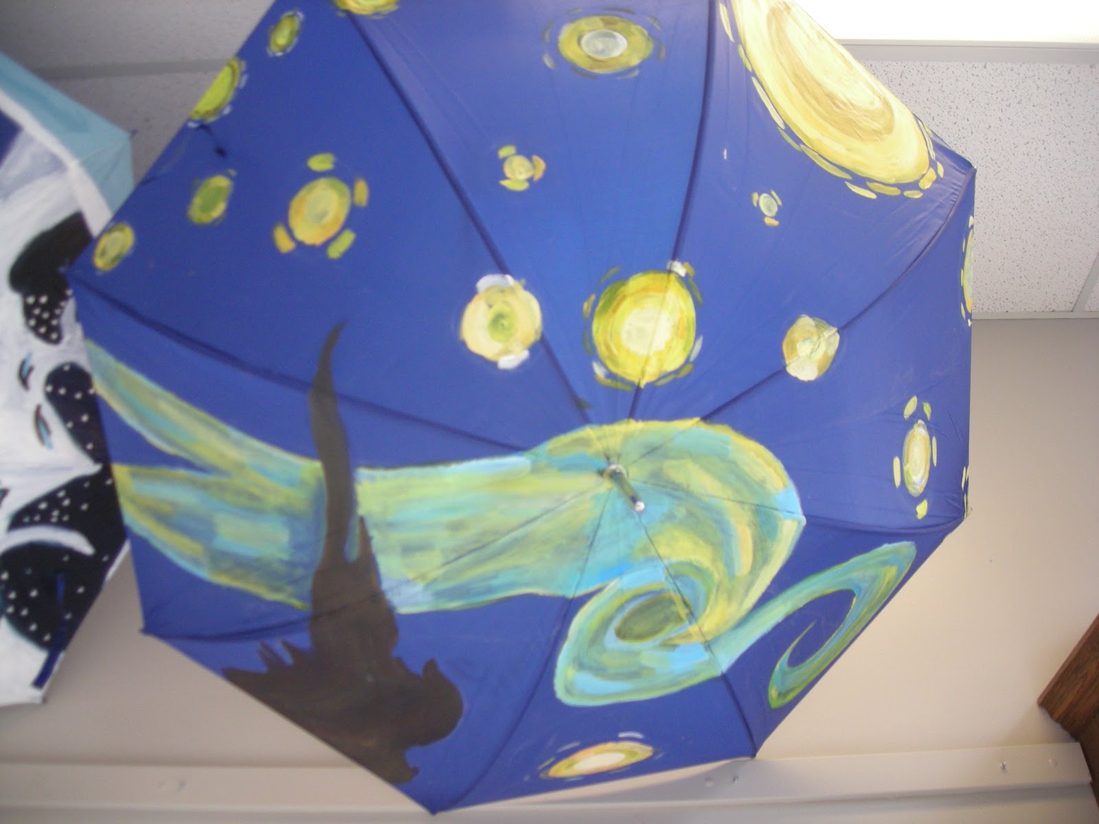 VCS ART: Grade 8 Final Painting Projects