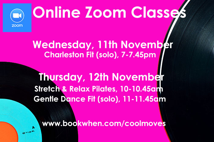Zoom Online Classes This Week