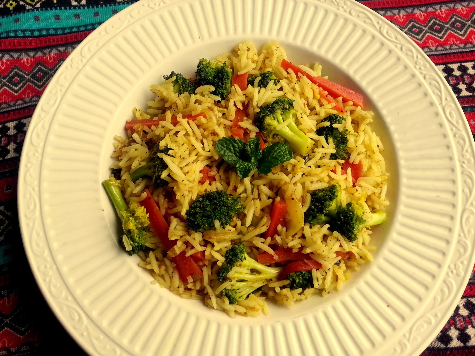 Annapurna: Vegetarian Broccoli Rice Recipe