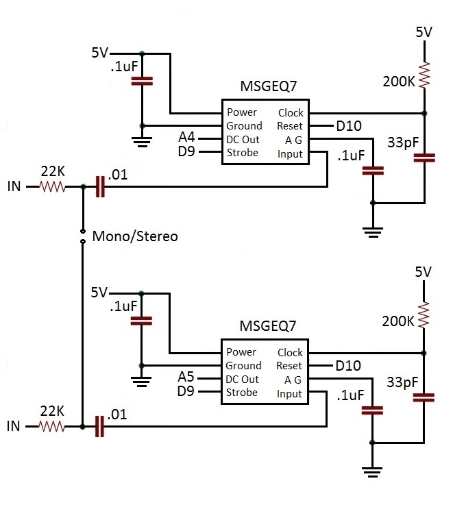 My Commentary And Technical Help Audio Spectrum Analyzer With Arduino