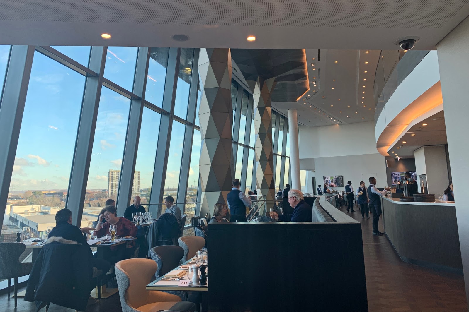 Fine Dining Inside Stadium | Joie de Vivre - Blog by g4gary