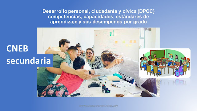 DPCC Competencias Capacidades Estándares de Aprendizaje y sus ...
