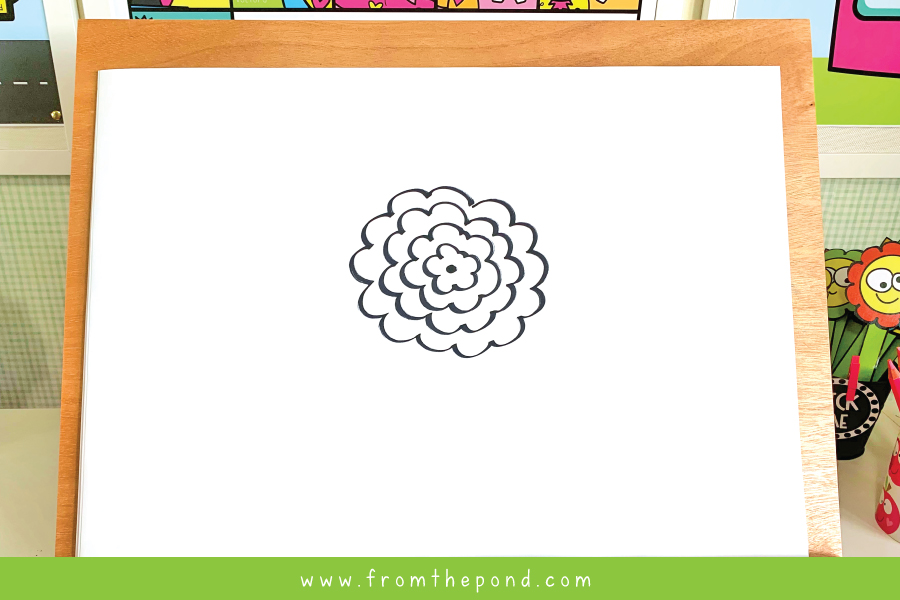 Mother's Day Directed Drawing and Art Project | From the Pond