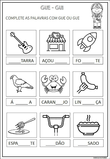 Ortografia - gue- gui